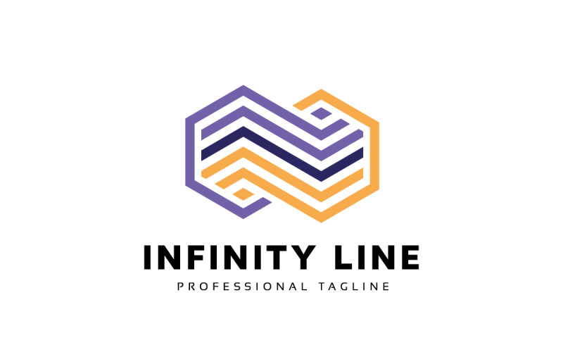 Infinity Line Logo Template #250001 - TemplateMonster