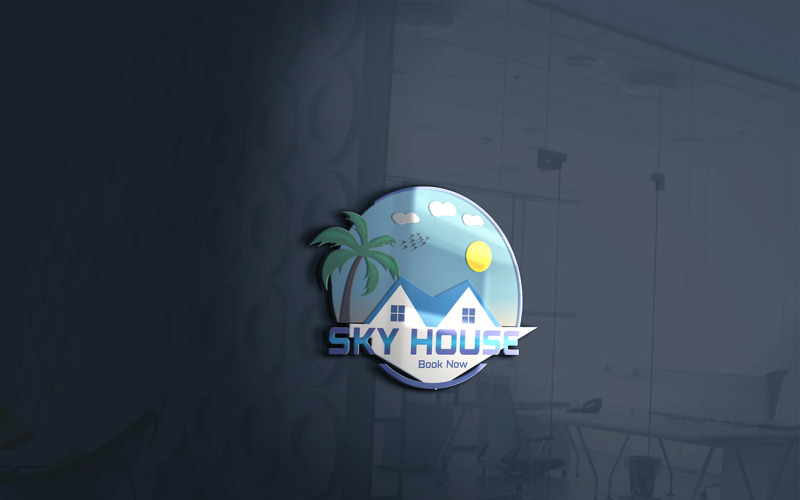 Sky Home Logo For Your Business #251093 - TemplateMonster
