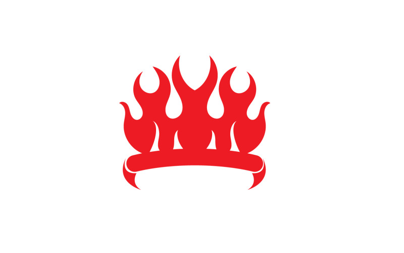 Fire And Flame Icon Gas Logo Vector V4 - TemplateMonster