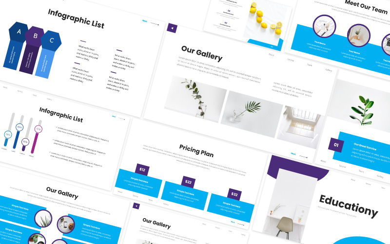 Quest Education Multipurpose PowerPoint Presentation Template