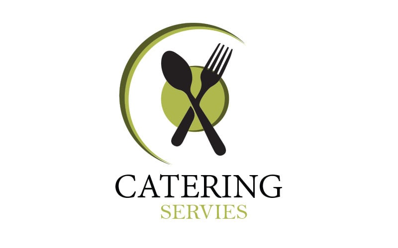 Modelo de logotipo de serviço de catering para todos os serviços de ...
