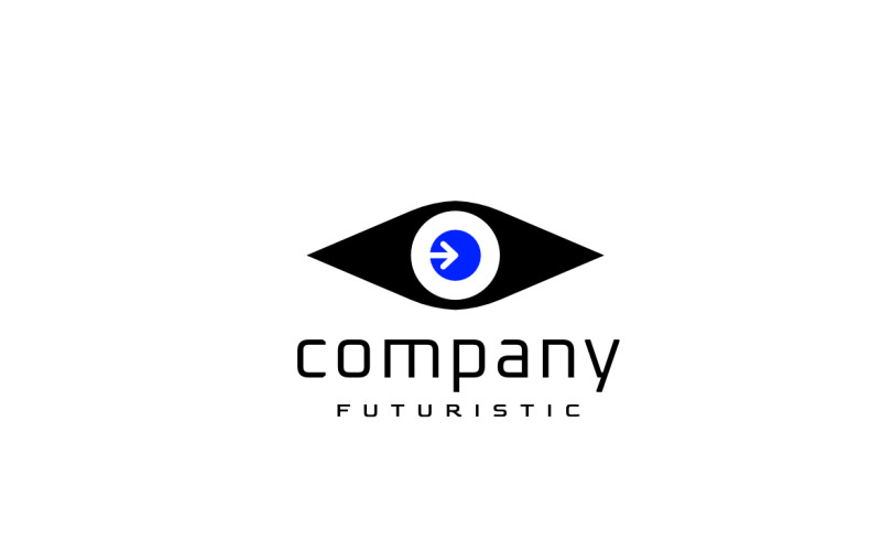 Eye On Robot Tech Modern Logo #253566 - TemplateMonster