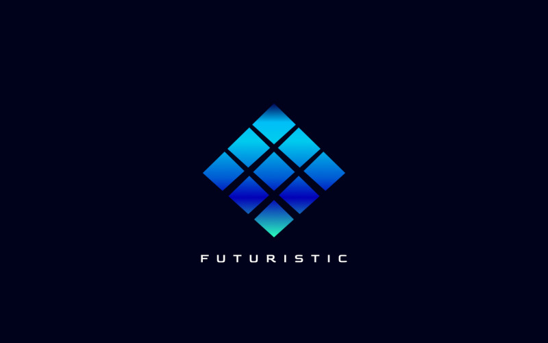 Dynamic Pixel Gradient Logo #253600 - TemplateMonster