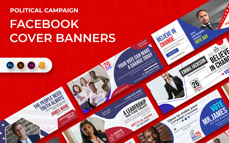 Mobile Tips Facebook Cover Banner #253667 - TemplateMonster