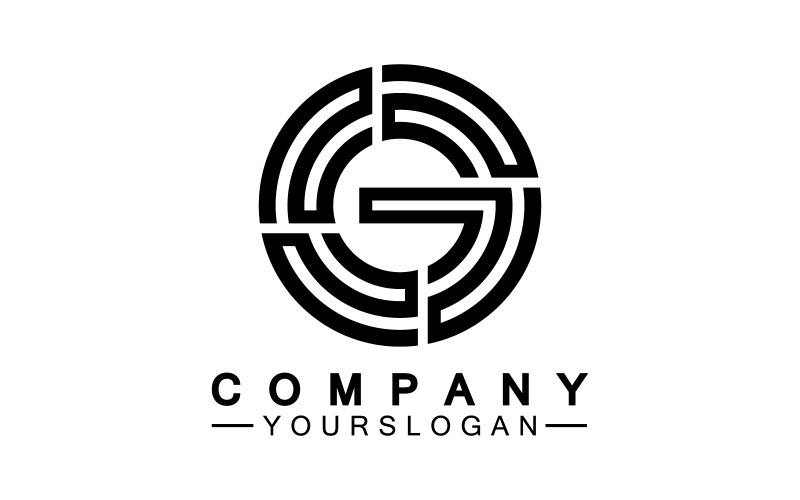 G Logo Ve Sembol Vektör Satırı V26 #254661 - TemplateMonster