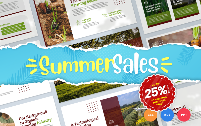 Farming and Agriculture Presentation PowerPoint Template