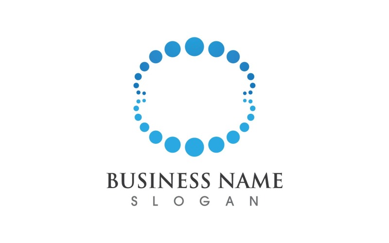 Girdap Daire Halka Logo Vektör V4 #258715 - TemplateMonster