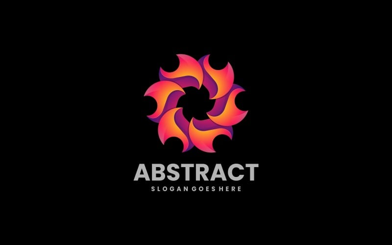 Logo Template Abstract Colorful Style - TemplateMonster