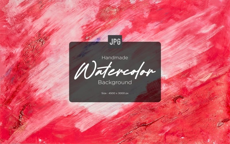 Red Water color Splotches Background - TemplateMonster