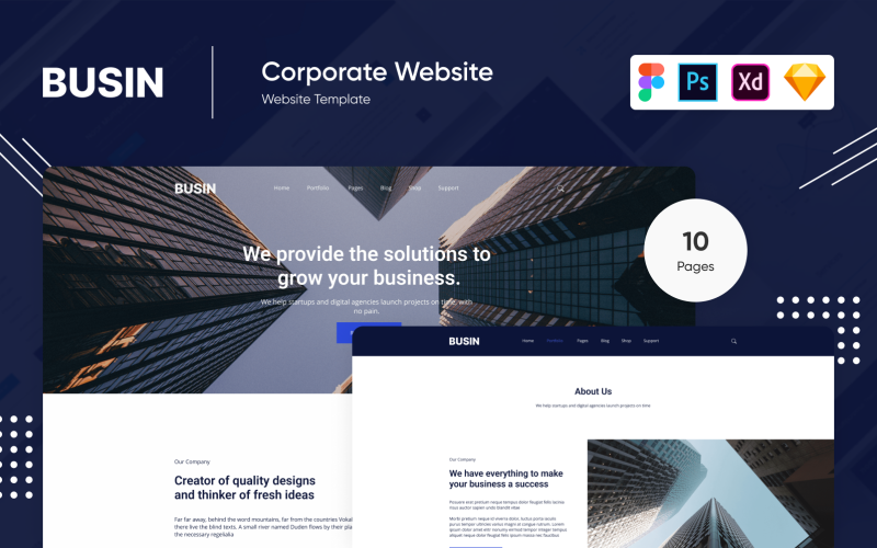 Plantillas PSD (Photoshop) gratis | TemplateMonster