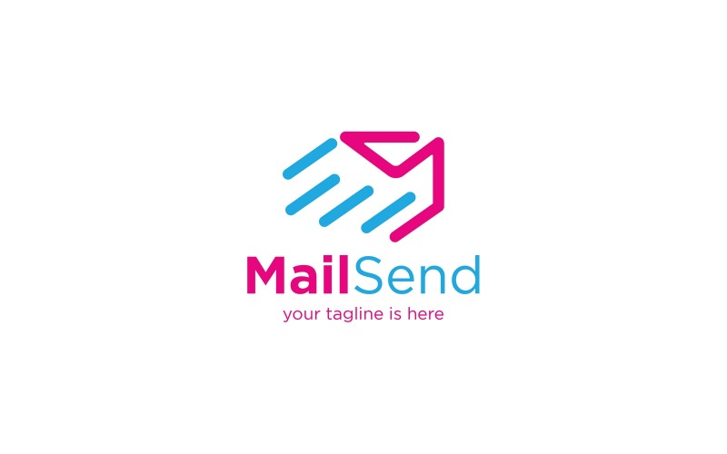 E-post Skicka logotypmall #260587 - TemplateMonster