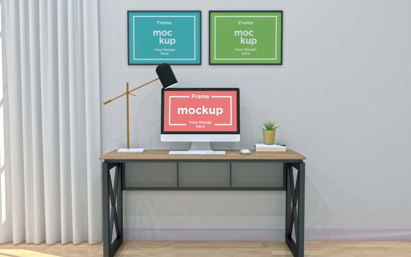 Gold Logo Mockup In Dark Brown Paper Texture