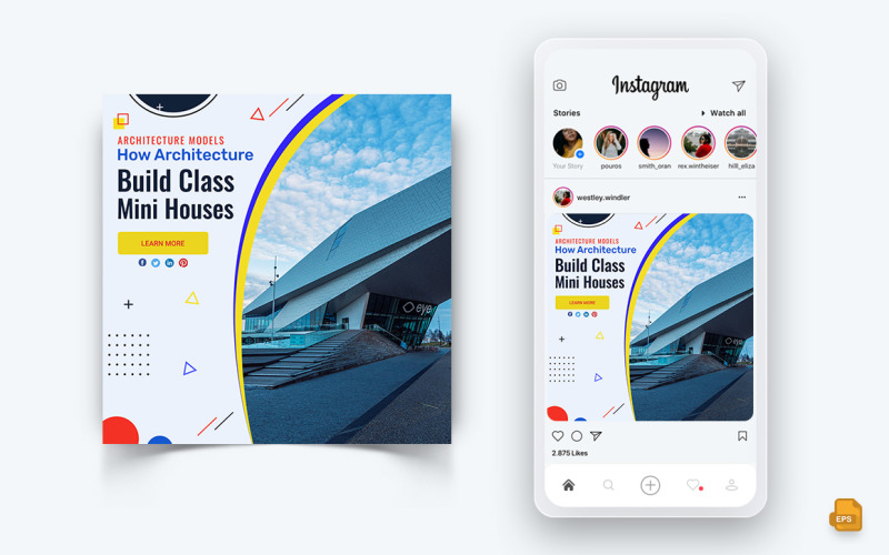 Architecture Design Social Media Instagram Post Design-15