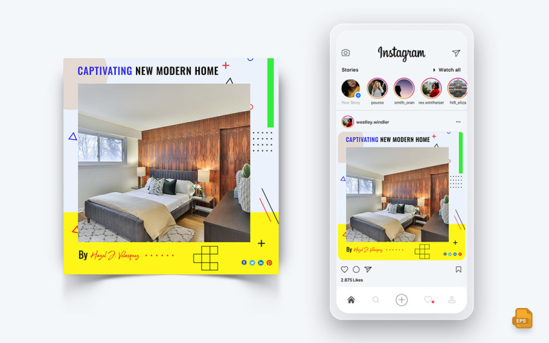 Architektur Design Social Media Instagram Post Design-17