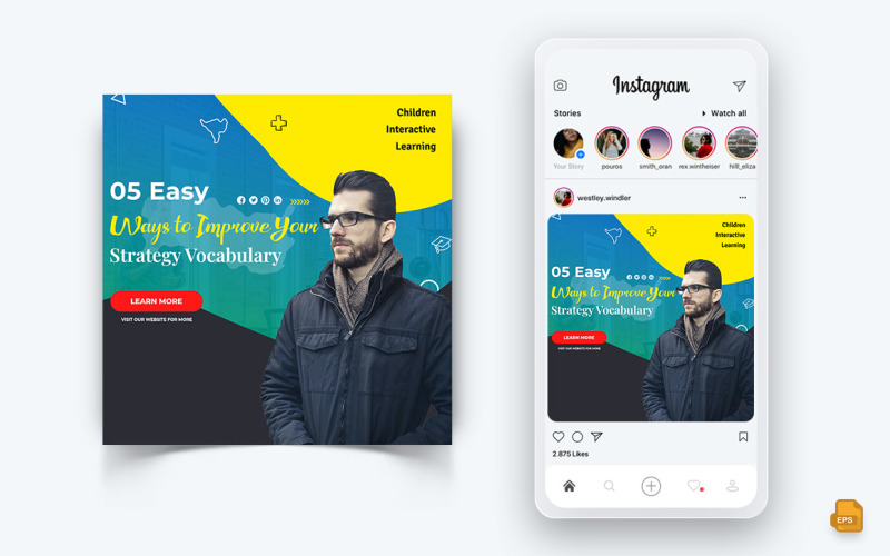 Education Social Media Instagram Post Design-10