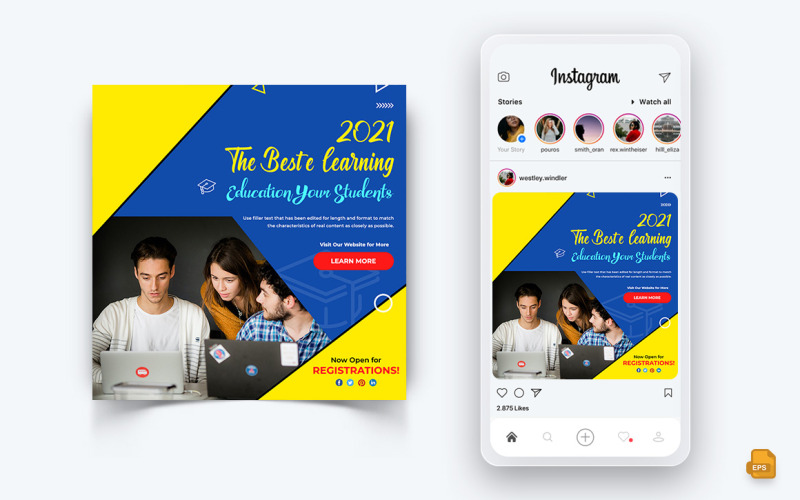 Education Social Media Instagram Post Design-13