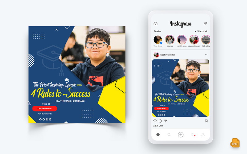 Education Social Media Instagram Post Design-16