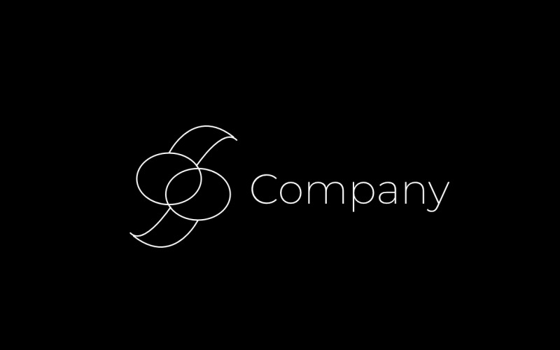 Dynamic Tech Gradient Shape Round Logo - TemplateMonster