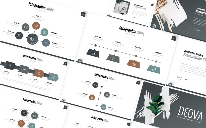 Deova Multipurpose Powerpoint Template - TemplateMonster