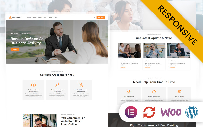 Über 15 Bank-WordPress-Bootstrap-Themes – TemplateMonster