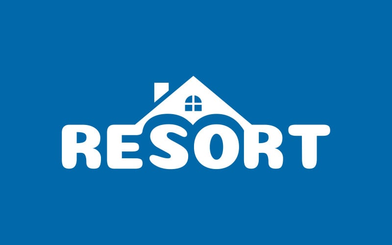 Resort | Modern Resort Logo Template - TemplateMonster