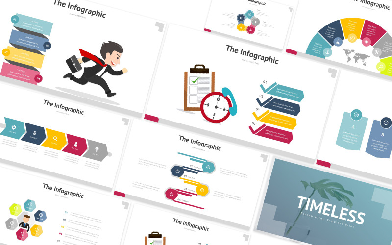 Modèle PowerPoint créatif intemporel - TemplateMonster