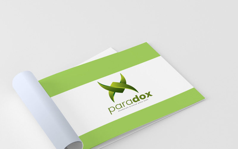 Dimensional X Branding 3D Logo Template - TemplateMonster