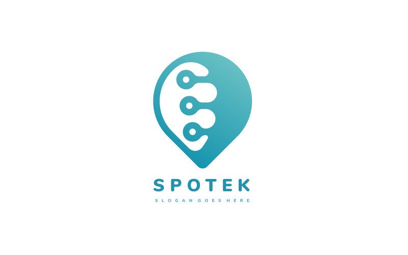 Spot Technology Logo Template #270131 - TemplateMonster