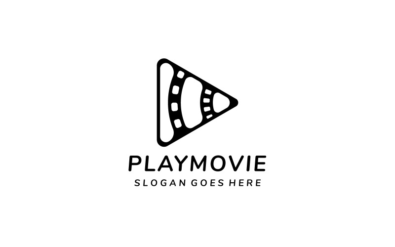 Movie-Player-Logo-Vorlage #270321 - TemplateMonster