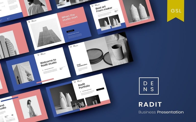 Radit - Business Google Slide Template - TemplateMonster
