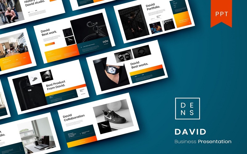 David – Business-PowerPoint-Vorlage #271080 - TemplateMonster
