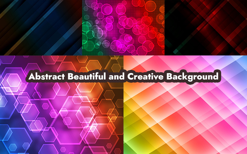 Design moderno de fundo bonito e criativo abstrato