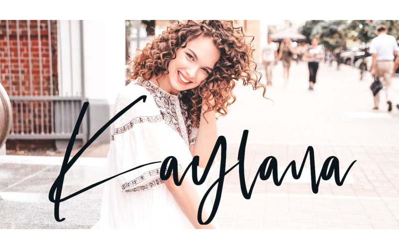 Kaylana Handwritten Font #271641 - TemplateMonster
