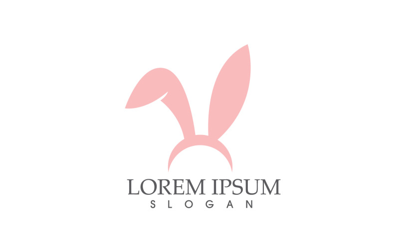 Rabbit Logo Template Vector Icon Design V12 - TemplateMonster