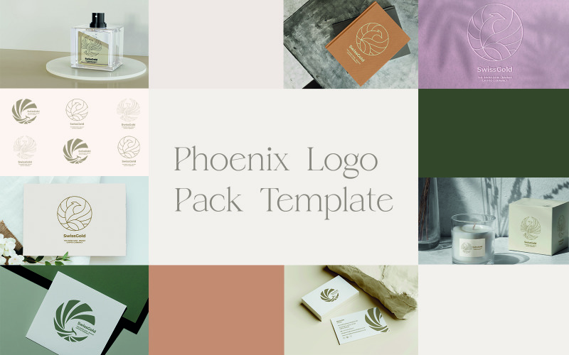 Phoenix Logo Pack Template Design #272406 - TemplateMonster