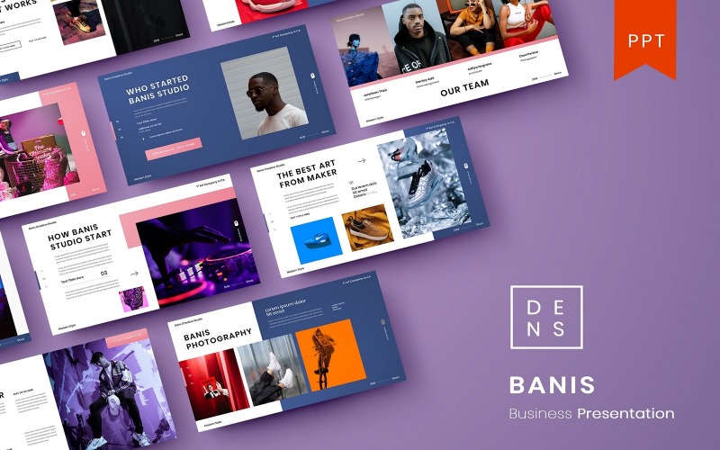 Banis – Business PowerPoint Template - TemplateMonster