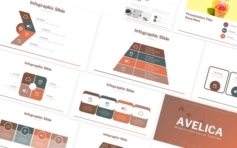 Avelica Modern Powerpoint Template #273016 - TemplateMonster