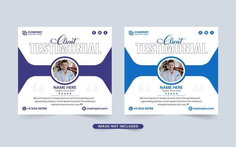 Customer Work Review Testimonial Vector - TemplateMonster