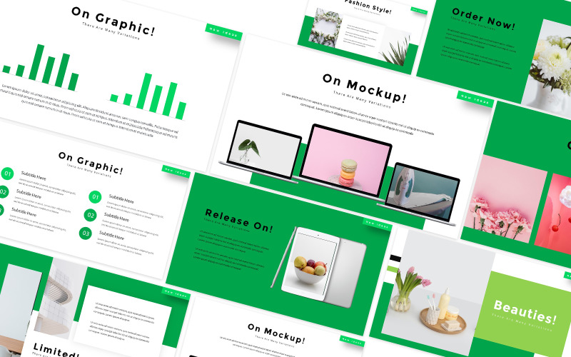 Herrmode Google Slides-mallar - Google Slides-teman för presentationer ...