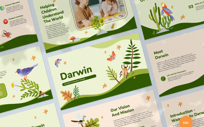 Science Google Slides Templates - Google Slides Themes for Scientific ...