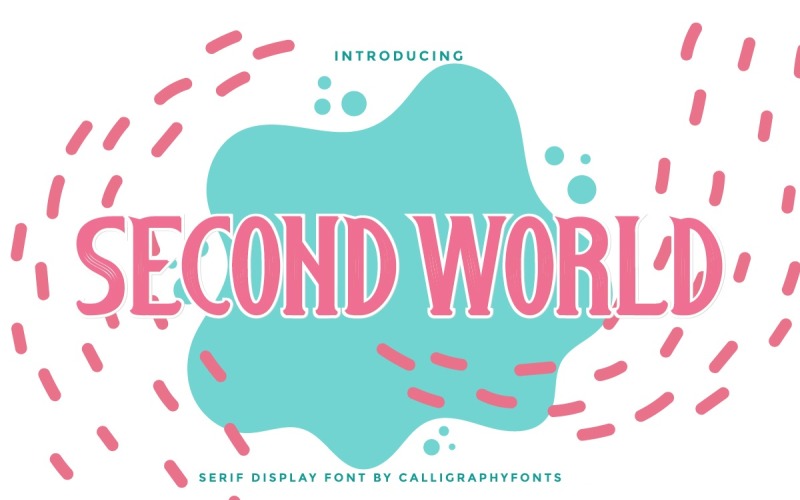 Second World Serif Display Font #274297 - TemplateMonster