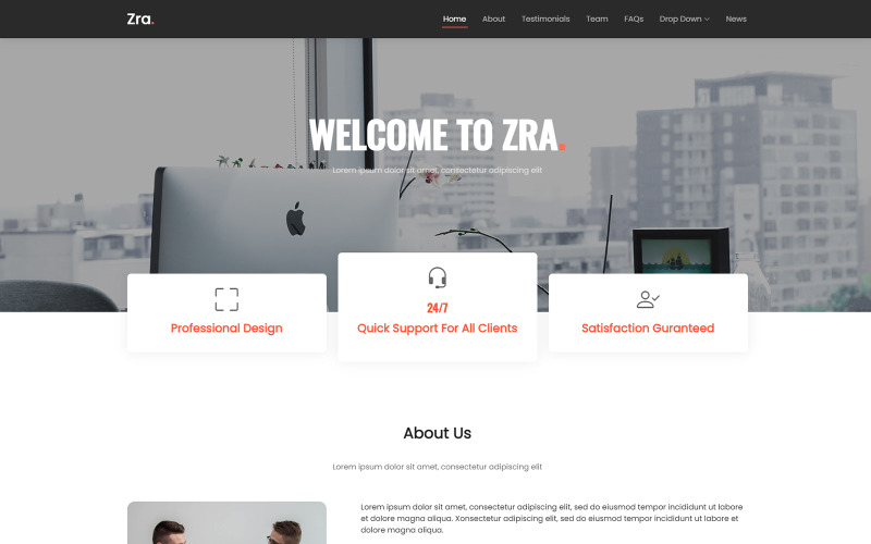 4+ Best Free IT Landing Page Templates by ⭐ TemplateMonster