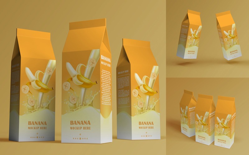 Bundle Drink Package Mockup #275163 - TemplateMonster