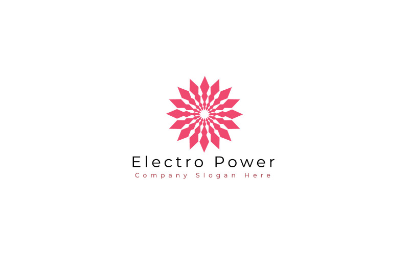 Electro Power & Energy Logo Template - TemplateMonster