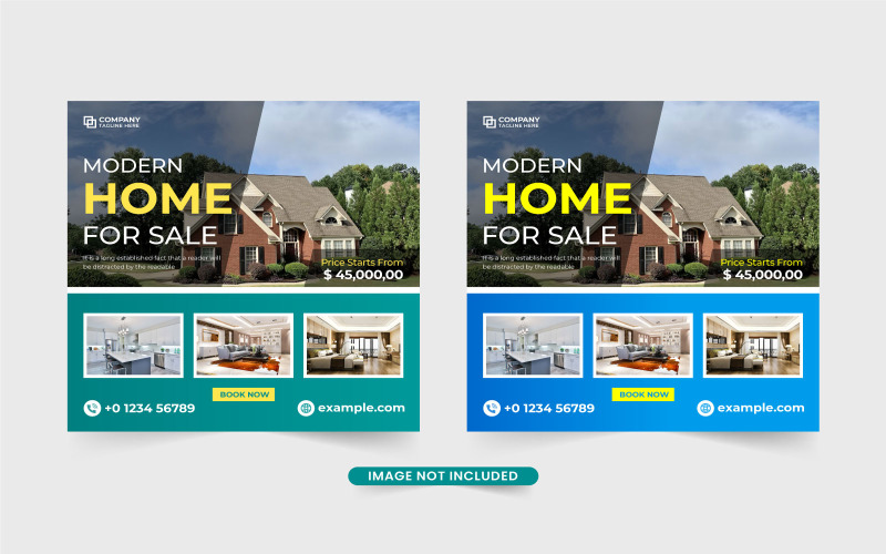 Modern home selling business promotion - TemplateMonster