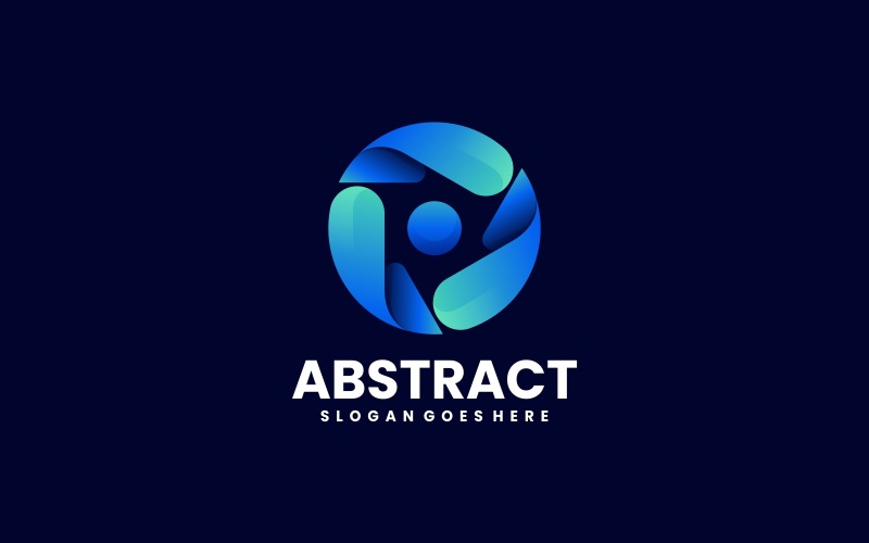 Abstract Circle Gradient Logo 1 #275699 - TemplateMonster