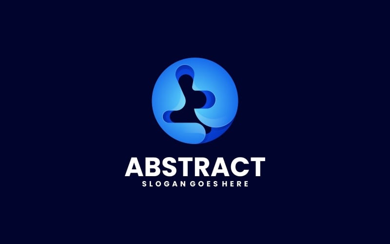 Abstract Circle Gradient Logo 2 #276764 - TemplateMonster