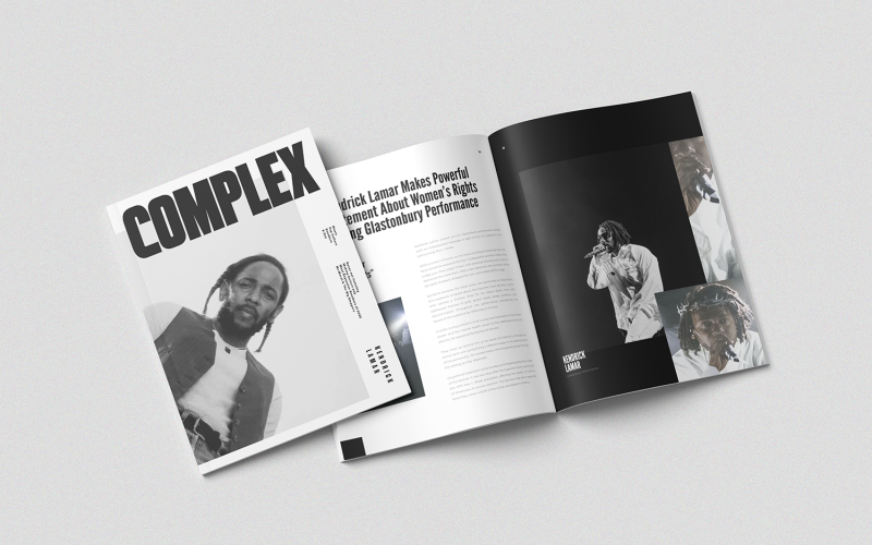 Modèle de magazine | Mise en page modifiable | Conception élégante