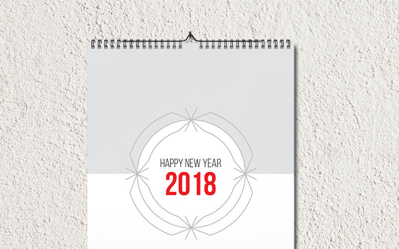 Modern Wall Calendar Design #279191 - TemplateMonster
