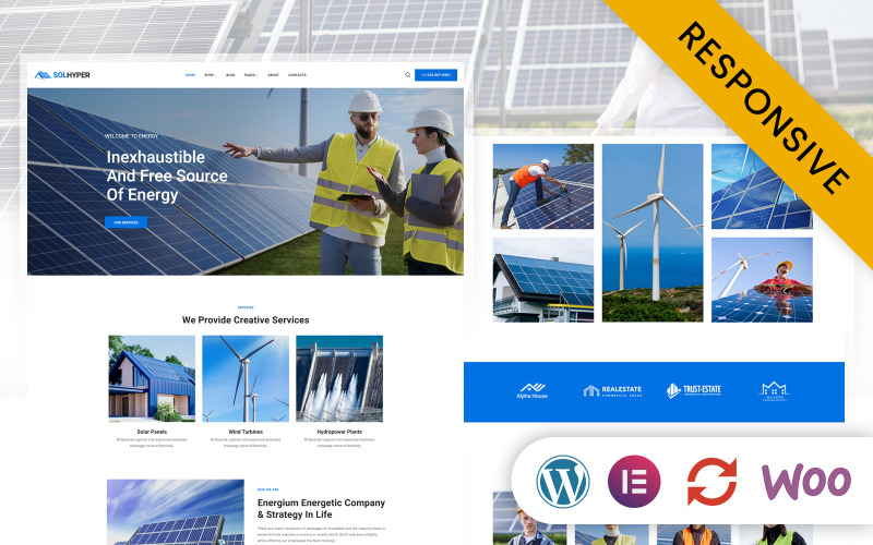 61+ Solar Energy WordPress Themes - 2024`s Best WP Templates for Solar ...